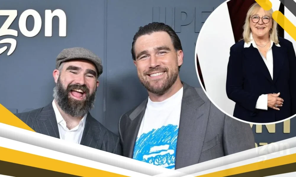 Travis y Jason Kelce reaccionan a la salida de mamá Donna en