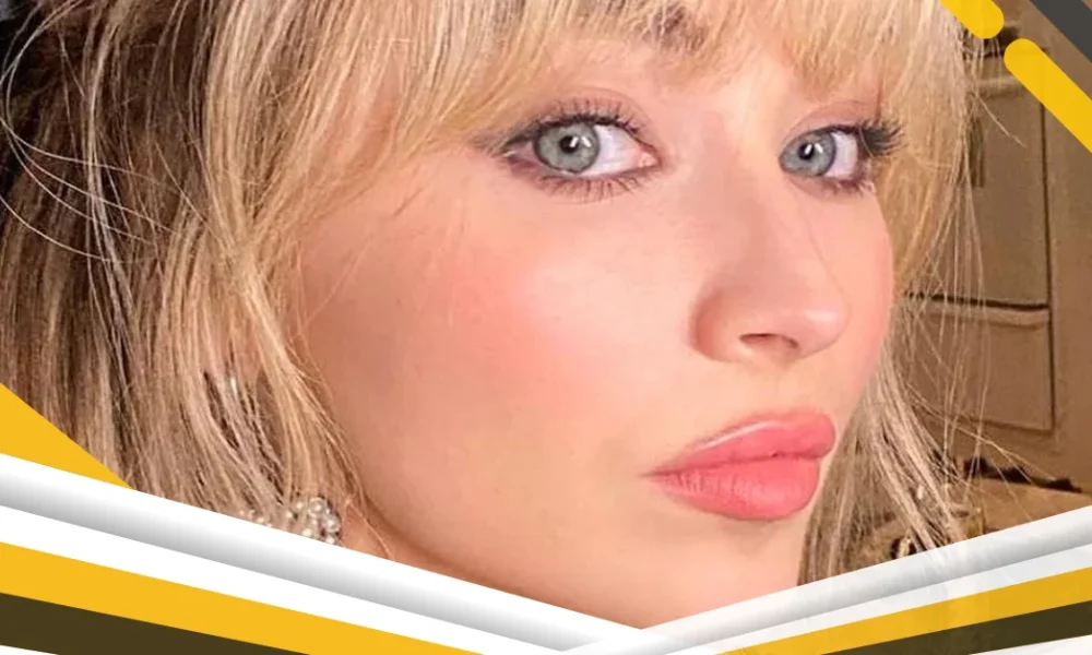 Sabrina Carpenter en traje de baño rojo: muestra sus hermosa